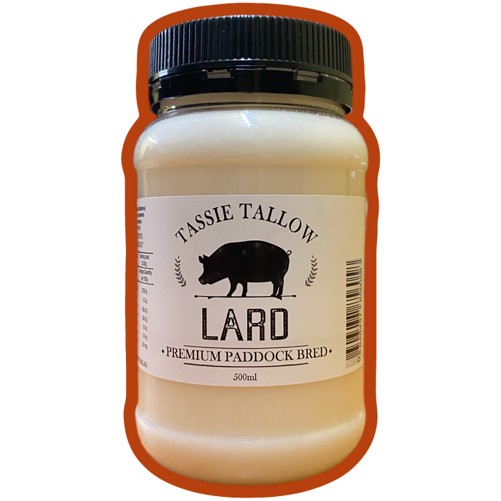 Lard | Tasmanian Pork | 500mL – Fat Cow Gourmet Meats